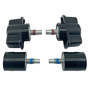 ALTBET Box Handle and Grommet Kit Compatible with Dodge RAM 1500 2500 3500 Replace 68054996AA 68054997AB