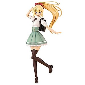 Kotobukiya Sousai Shojo Teien: Ritsuka Saeki (St. Iris Gakuen Girls' High School Summer Clothes Version) Plastic Model Kit, Multicolor (JK003)