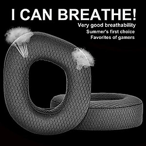 700 Gen 2 Earpads Replacement EarPads Ear Cushion Cover Compatible with Turtle Beach Stealth 700 Gen 2 Wireless Gaming Headset (Black Fabric)