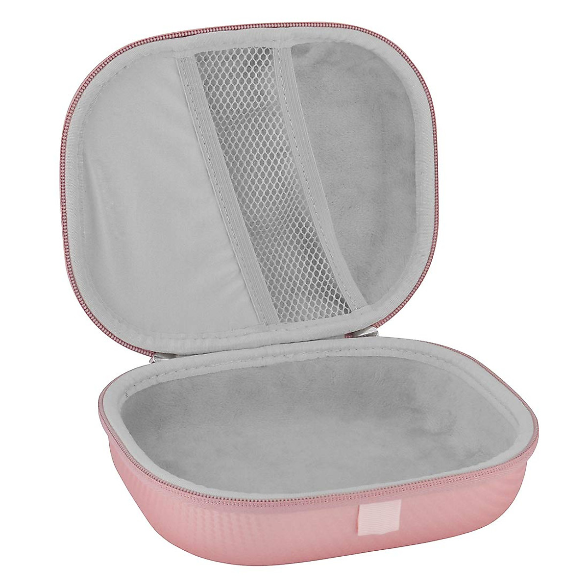 Geekria NOVA Headphones Case Compatible with Bose QC Ultra, QuietComfort 35 II, QC45, QC25, QCSE Case, Replacement Hard Shell Travel Carrying Bag with Cable Storage (Rose Gold)