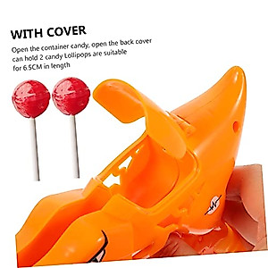 SAFIGLE 8 Pcs Lollipop Robot Lollipop Holder for Kids Nativity Toys for Kids Robot Toy for Kids Robot Lollipop Saver Lollipop Candy Box Lollipop Robot Toys Portable Plastic Toys Party Toy