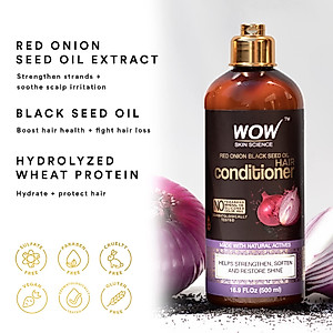 WOW Skin Science Red Onion Black Seed Oil Conditioner 500ml