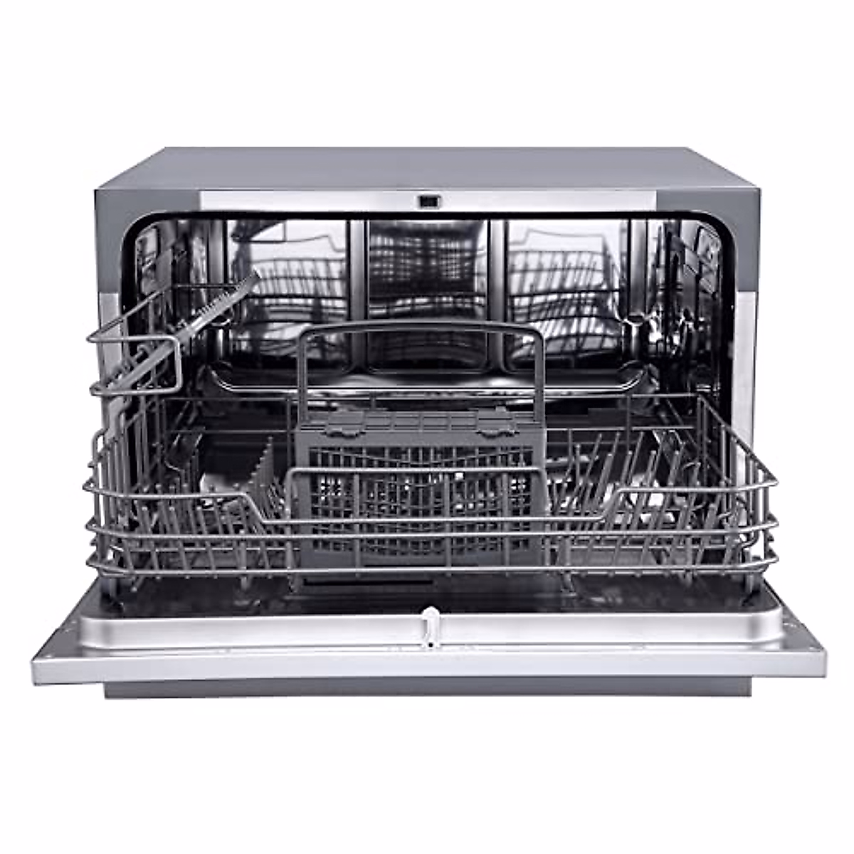 EdgeStar DWP62BL 6 Place Setting Energy Star Rated Portable Countertop Dishwasher - Black