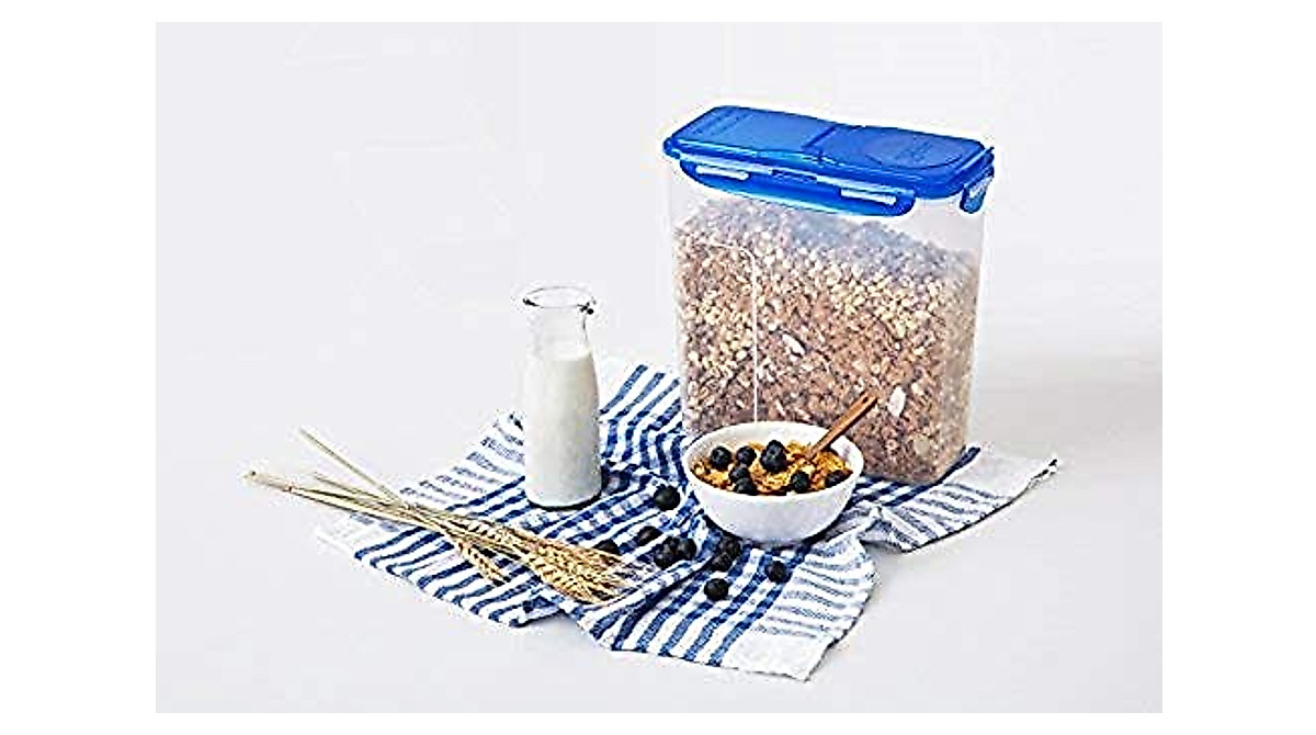 LocknLock Easy Essentials Cereal Container - Airtight & Stackable