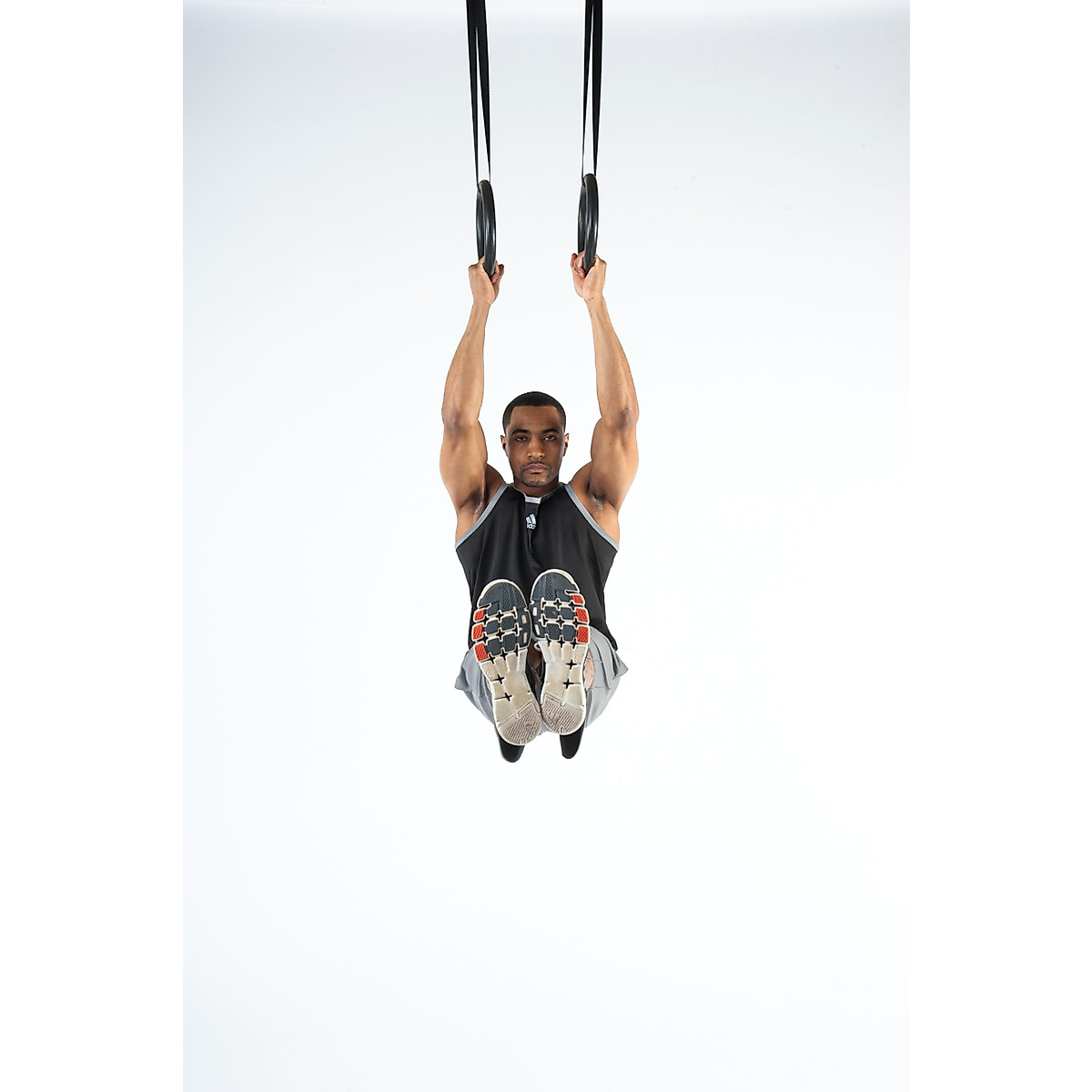 Black Mountain Products 1200lbs Rated Multi-Use Exercise Gymnastics Rings