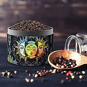 JOYTOP Grinder, 2.5 inch Burning Sun and Moon Grinder (Colorful)