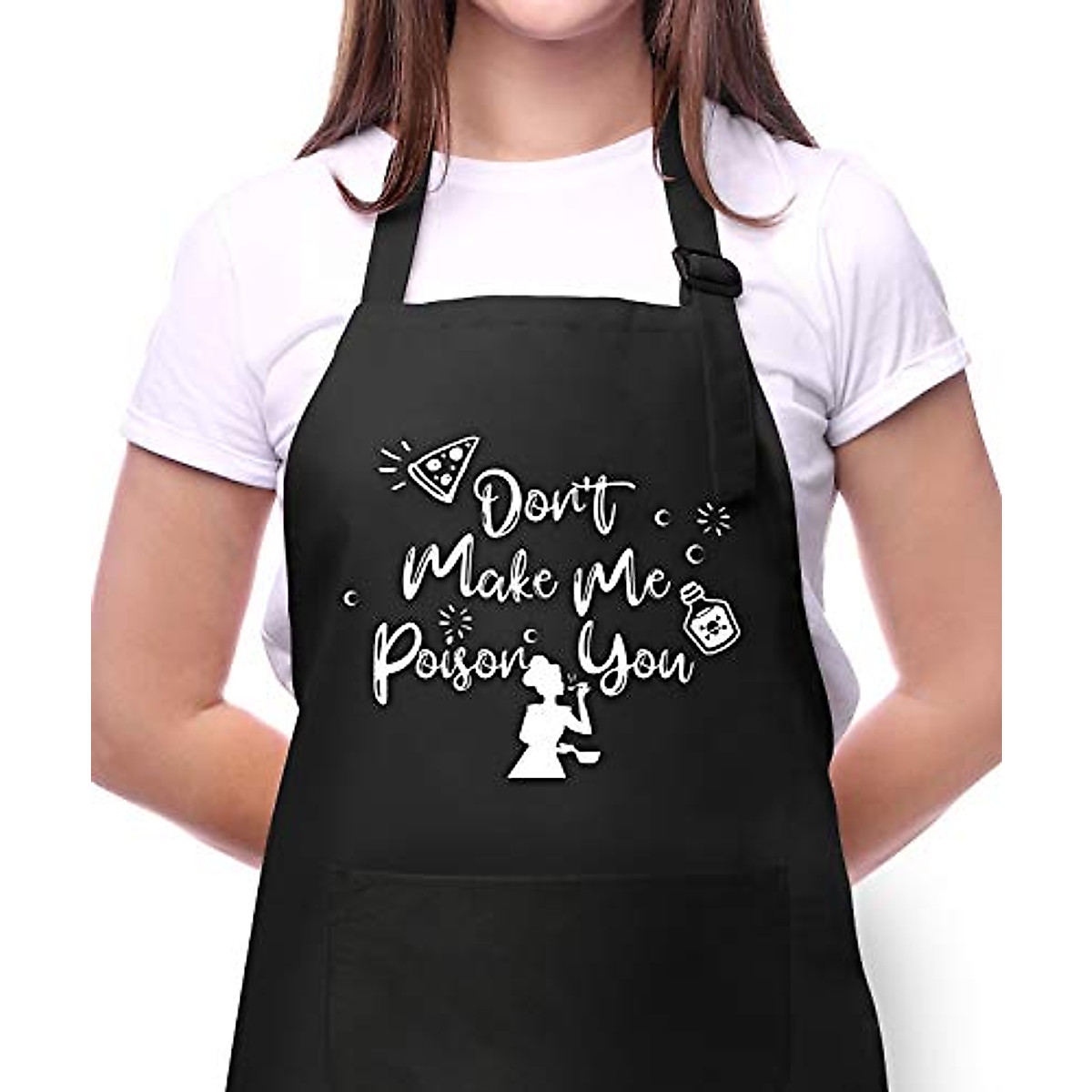 BBQ Grill Aprons for Men&Women- Funny Aprons for Mom Dad Friend Professional Cooking Apron One Size Fits All Best for Cooking BBQ Baking Gardening Grilling