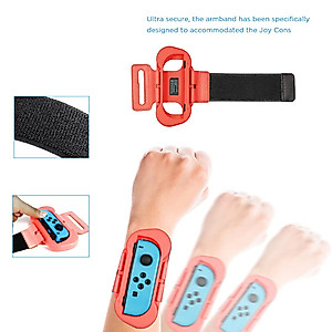 OSALADI 2PCS Wrist Band Adjustable Elastic Strap for Gamepad Wrist washband Elastic Strap for Game Controller Controller Wrist Straps Gaming Supply Wristband Elastic Band abs