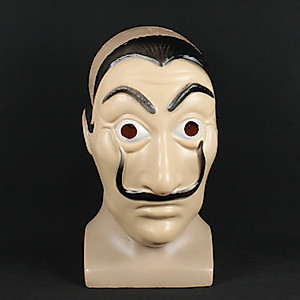 Moniku Dali Latex Mask OR ABS Mask Realistic Mask (PVC Mask)