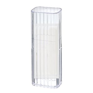 Qtip Holder Travel Case, Clear Acrylic Cotton Swab Storage Box, Durable Cotton Swab Holders, Elegant Design Qtip Holder, Compact Design Qtip Container, Ideal Cotton Swab Holder Flossers Floss Picks