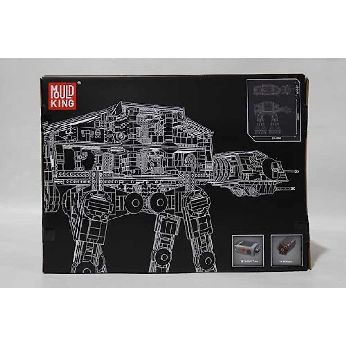 Mould King 21015 Star Plan Toy MOC Movie Game 6919+ PCS Scale Motorized Walking Imperial Interior Walker Electric UCS All-Terrain Panzer Transport