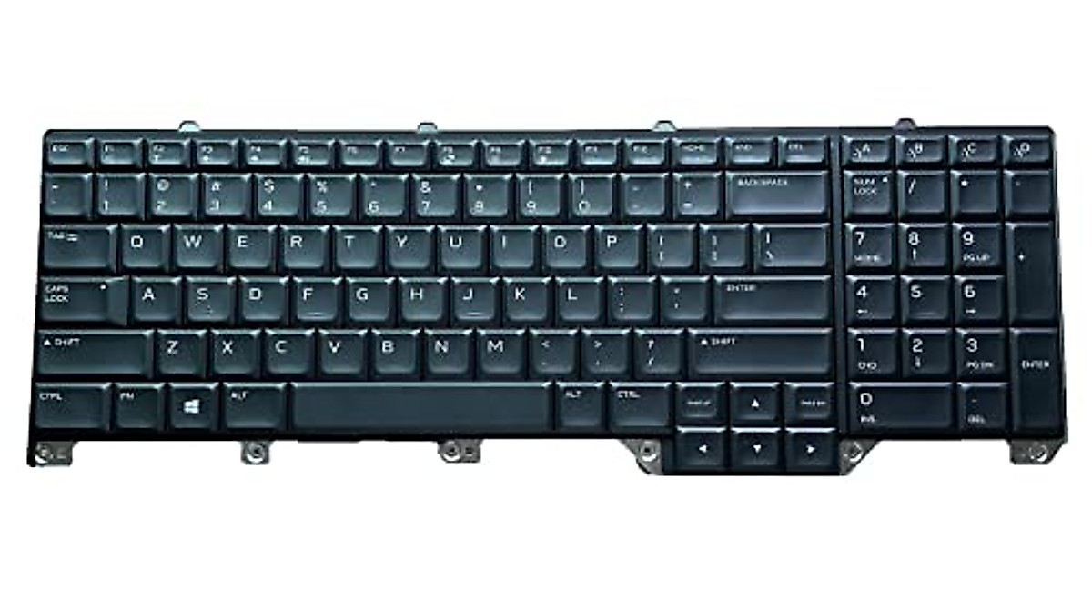 Sierra Blackmon Alienware RGB Keyboard - Backlit US Layout