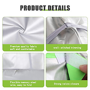 woniutch Hair Cutting Capes Umbrella for Adults, Barber Cape Cloak Cape for Home and Salon Use, Keep Hair Off Clothes and Floor