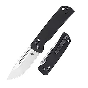 Kizer Pocket Knife 20CV Steel Folding Knives, Aluminum Handle Outdoor Tools, Thumb-stud Openers EDC Knife Ki4481A1