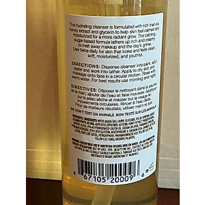 Earth To Skin Honey Manuka Anti-Aging Face Cleanser, Cleanses, Balances & Hydrates, Daily Face Wash for All Skin Types (4.7 Fl Oz)