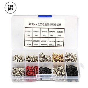 Diydeg Lightweight No Programming Durable Motherboard Screws, Motherboard Mounting Screws, Stable Performance for Computer Mobile Network Terminal Equipment