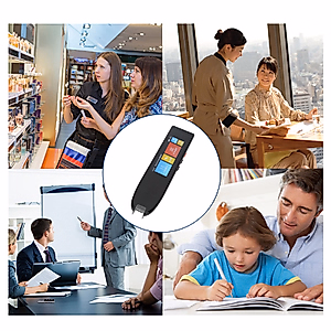 C Pen Text, PDAs Handhelds WiFi Light Weight Pen Reader Support 112 Languages Digital Reader Pen LCD Touch Screen Pen Scanner for Study Reading Exam Dyslexia Differences Tests Meet