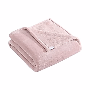 Stassie Home – Luxurious Throw Blanket – 500 GSM – Heavyweight Plush – Supreme Softness – 50” x 70” (Blush)