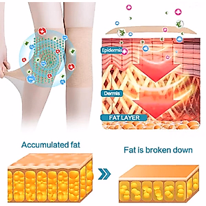 Ionic Correction Lymphatic Detoxification Long Tube Silk Stockings, Thigh Massager Socks, Compression Boots Socks (3pairs (Skin Color, Black, Brown))