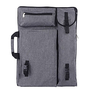 huyear Art Portfolio Case 18 x 24,Art Portfolio Bags for Supplies Artwork/Poster Board/Project/Drawing Case Large Art Portfolio/Display Screen Carrying and Traveling