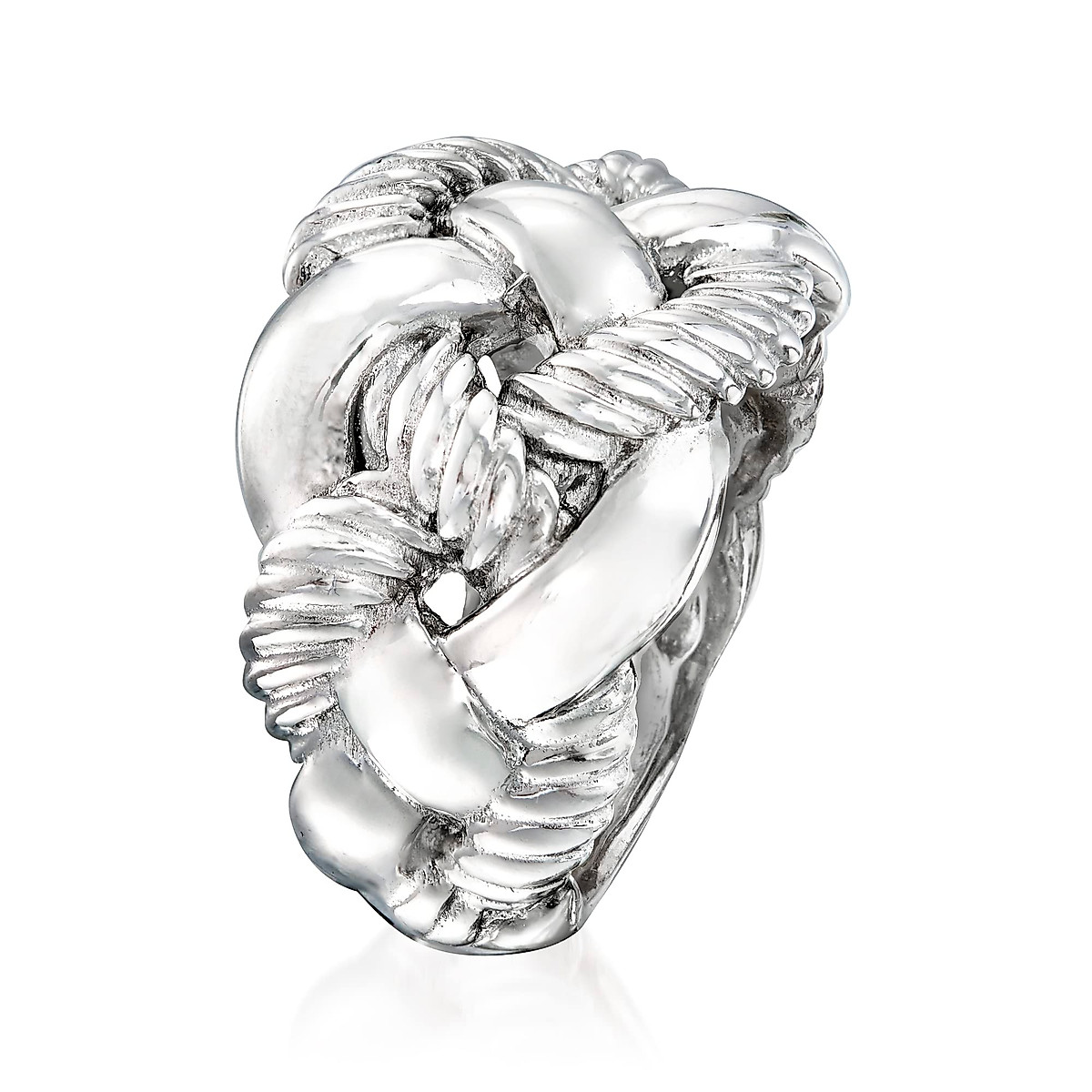 Ross-Simons Italian Sterling Roped Ring