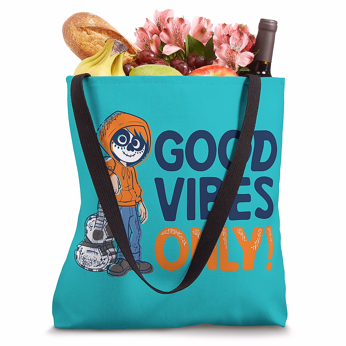 Disney PIXAR Coco Miguel Good Vibes Only Tote Bag