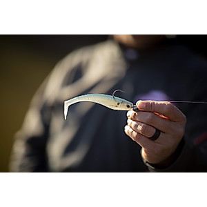 Berkley PowerBait Hollow Belly Fishing Soft Bait, 4", HD Yellow Perch