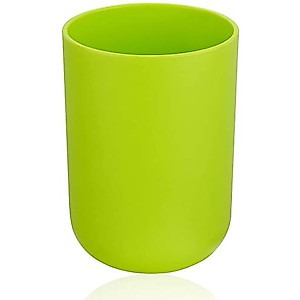 GangZhENgSd Bathroom Accessories Set 6 Piece Bathroom Accessories Set Includes Soap Dispenser, Toothbrush Holder, Toothbrush Cup, Soap Dish for Decorative Countertop and Housewarming Gift, Green