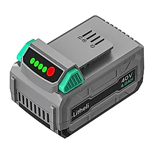 Litheli 40V 4.0AH Lithium Ion Battery Pack,Only for Litheli 40V Tools.