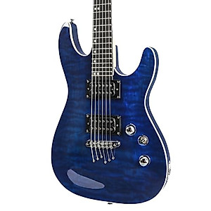 Electric guitar beginners beginners adult practice electric guitar advanced performance set professional grade-D170 (Blue)