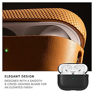 Native Union (Re) Classic Case for AirPods Pro 2 – Premium Plant-Based Materials – Supports Wireless Chargers – Compatible with AirPods Pro, AirPods Pro 2nd Gen (Black)