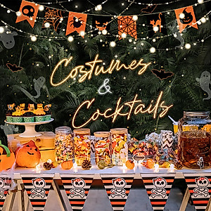 Rsuuinu Halloween Party Backdrop Ghost Themed Bat Costumes and Cocktails Photography Background Adults Teens Birthday Family Prom Party Decorations Supplies Banner Photo Booth Studio Props 7x5ft