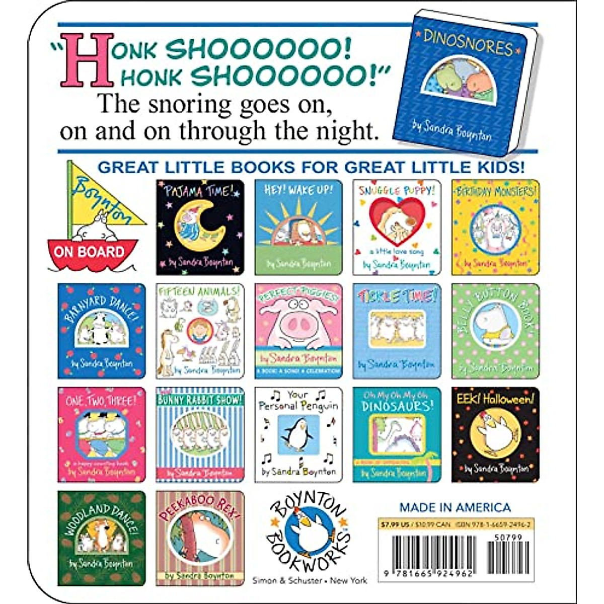 Dinosnores (Boynton on Board)