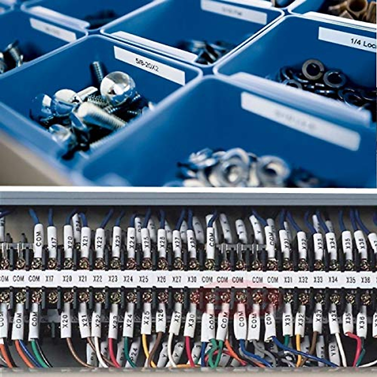 Replace DYMO LetraTag Refills Label Tape 91330 91331 91332 91333 91334 91335 Self-Adhesive Plastic / Paper Tape for Dymo LetraTag Plus LT-100H LT-100T QX50 Label Maker, 12mm x 4m (1/2 Inch x 13 Feet)