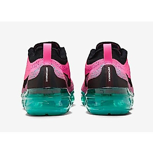 Nike Air Vapormax 2023 Flyknit Women's Running Shoes (Clear Jade/Pink Blast/White/Black FN7182-335, US Footwear Size System, Adult, Women, Numeric, Medium, 10)