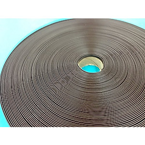 1.5" x 10' Vinyl Outdoor Patio Lawn Furniture Repair Strap Strapping - Dark Brown