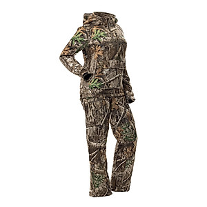 DOING SOMETHING GREAT (DSG Outerwear Women's Breanna 2.0 Fleece Hunting Pullover - Edge - MD