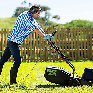 ProCase Noise Reduction Ear Muffs, NRR 28dB Shooters Hearing Protection Headphones Bundle with SNR 36dB Noise Cancelling Ear Defenders Muff for Adults Kids Shooter Shooting Range Construction