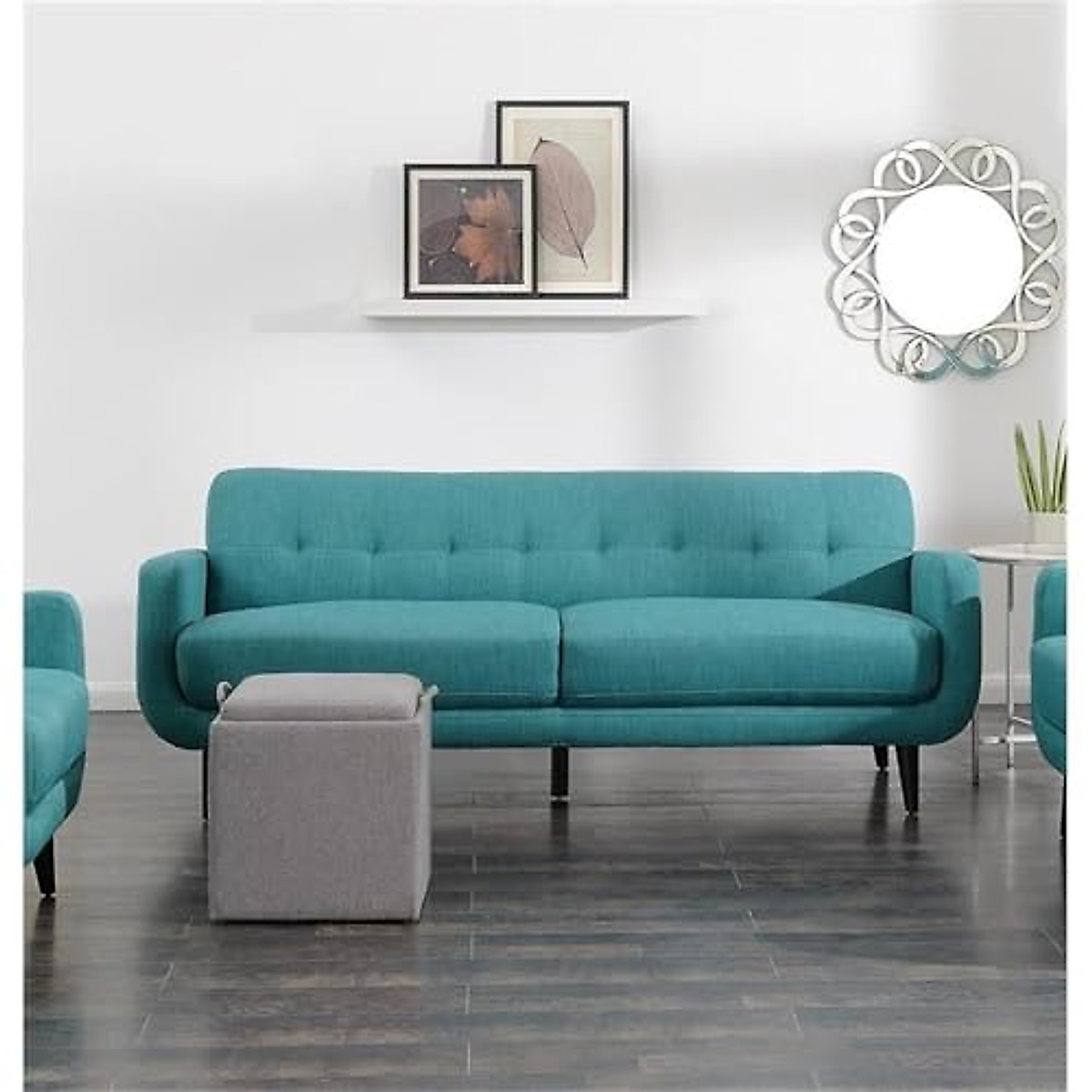 Picket House Furnishings Hailey Sofa in Teal
