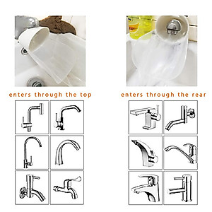 Xloey Faucet Extender, 1 Pack Faucet Extender for Toddlers - Kids Tub & Sink Faucet Extender, Sink Handle Extenders for Fits Most Faucets (White)