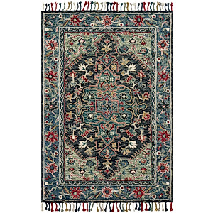 Loloi Zharah Navy/Blue 5'-0" x 7'-6" Area Rug