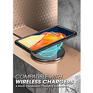 SUPCASE Unicorn Beetle Pro Series Case Designed for OnePlus 9 5G (NA Version Model:LE2115), Full-Body Rugged Holster Case with Built-in Screen Protector (Black)