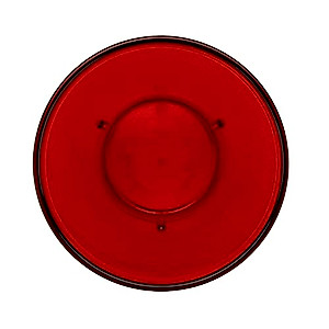 G.E.T. 6616-1-R-EC Heavy-Duty Plastic Restaurant Tumblers, 16 Ounce, Red (Set of 4)