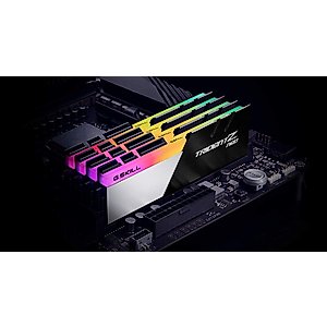 G.SKILL Trident Z Neo Series (Intel XMP) DDR4 RAM 32GB (2x16GB) 3600MT/s CL16-19-19-39 1.35V Desktop Computer Memory UDIMM (F4-3600C16D-32GTZNC)