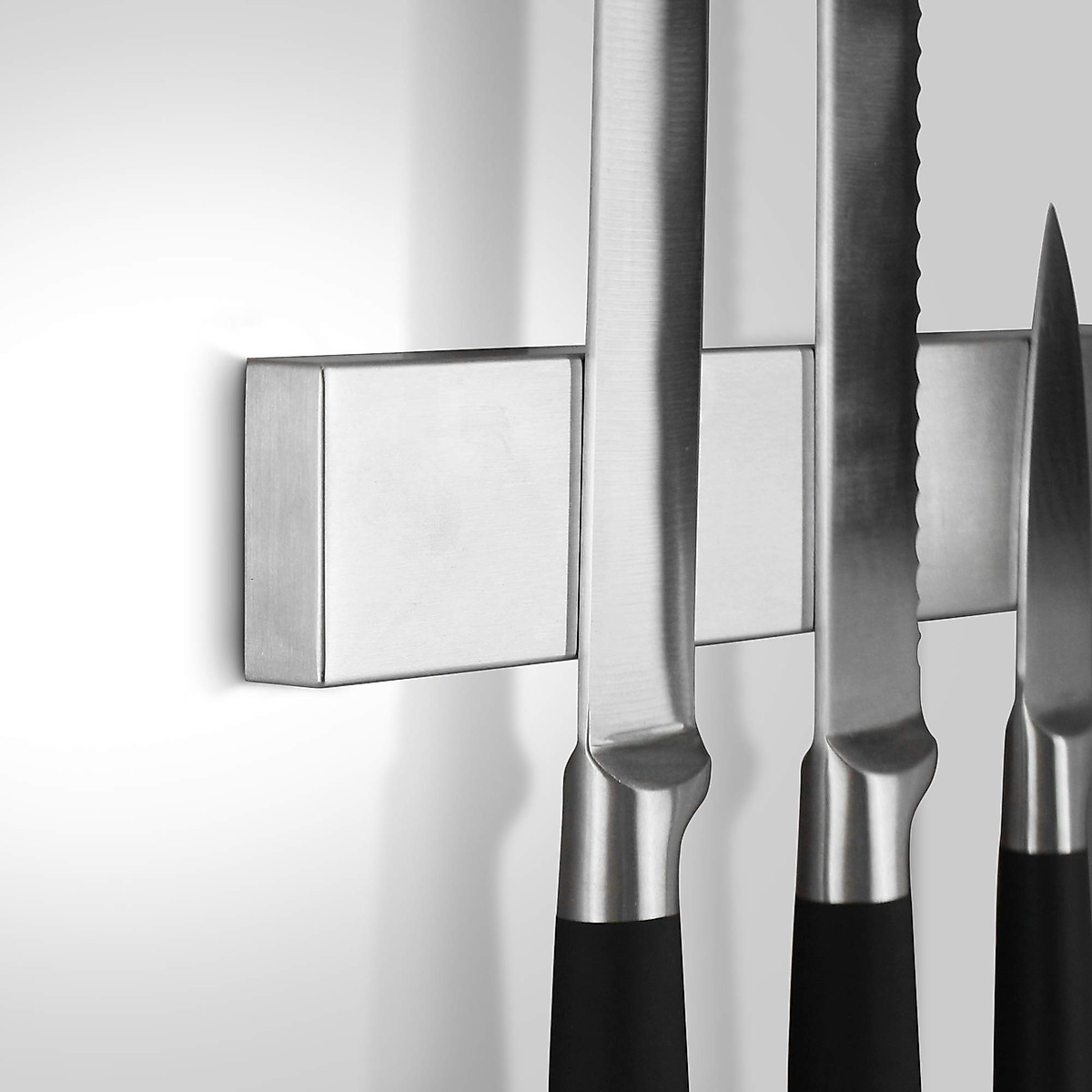 Powerful 18" Stainless Steel Knife Magnet, Magnetic Knife Holder Bar Rack Strip