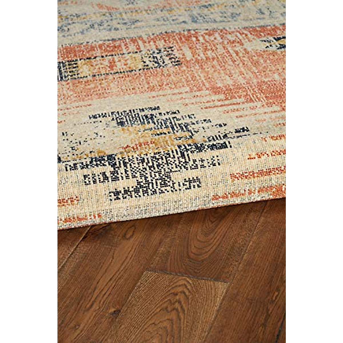 Plateau Moore Ivory & Rust 8' X 10' Area Rug by Linon