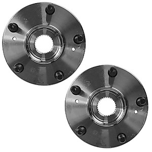 Front Wheel Hub Bearing Kit LH Driver RH Passenger Pair for Accord TSX Crosstour