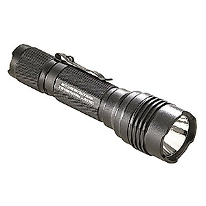Streamlight 88040 ProTac HL 750-Lumen Professional Tactical Flashlight with CR123A Batteries, and Holster, Black, Clear Retail Packaging