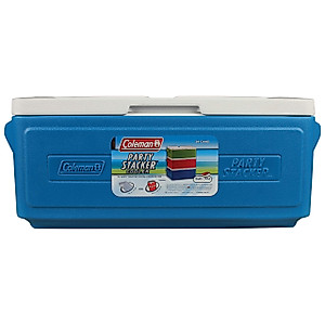 Coleman 24 Can Party Stacker Cooler , Blue