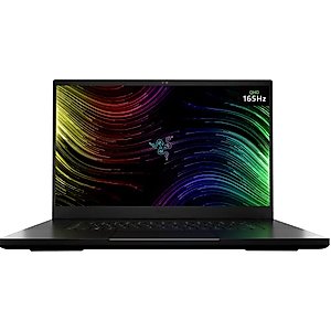 Razer Blade 17 Gaming Laptop: NVIDIA GeForce RTX 3060-12th Gen Intel 14-Core i7 CPU - 17.3" QHD 165Hz - 16GB DDR5 RAM - 1TB PCIe SSD - Windows 11 - Chroma RGB - Thunderbolt 4 - SD Card Reader